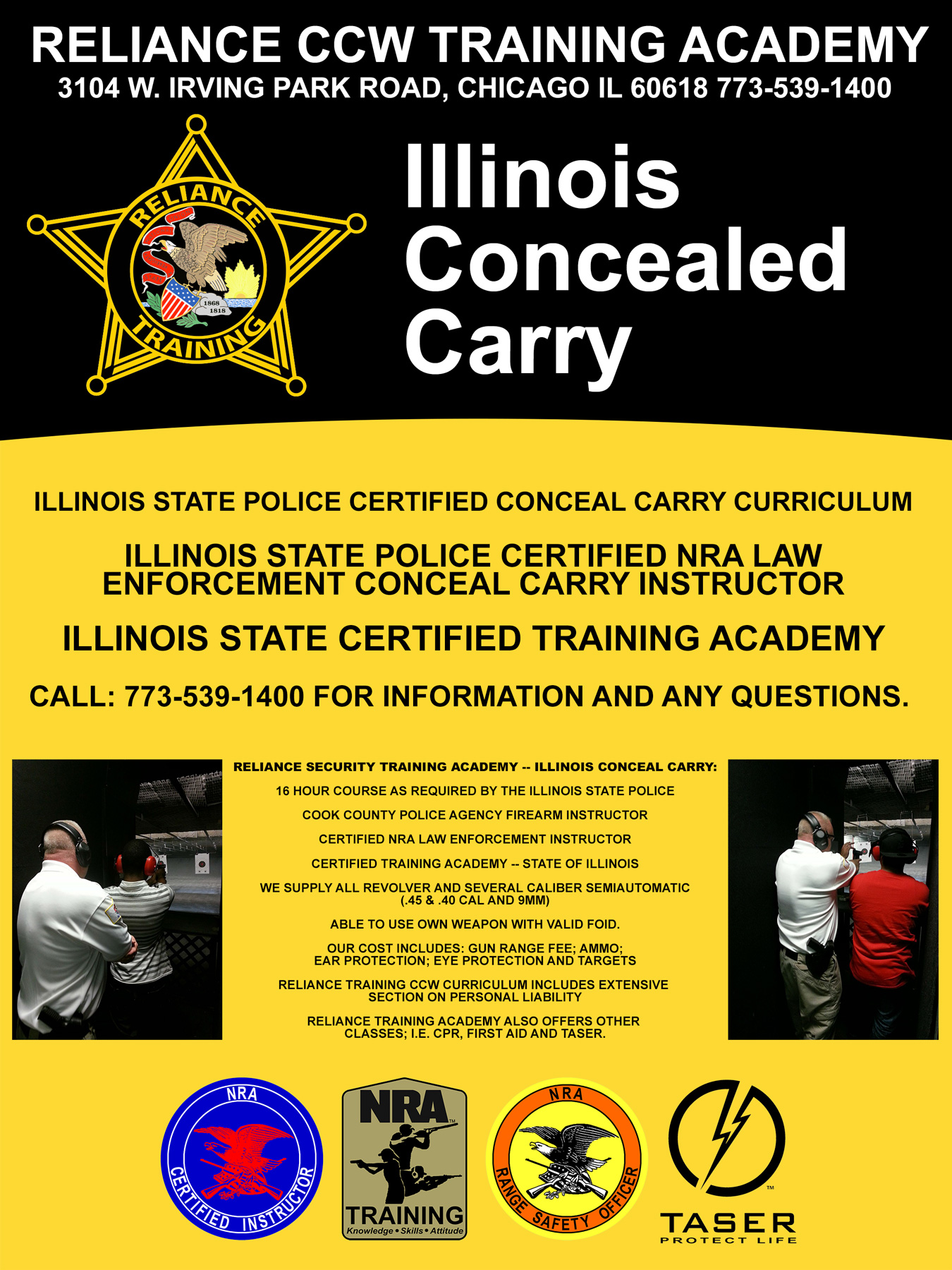 CCW Training - Reliance Security Online